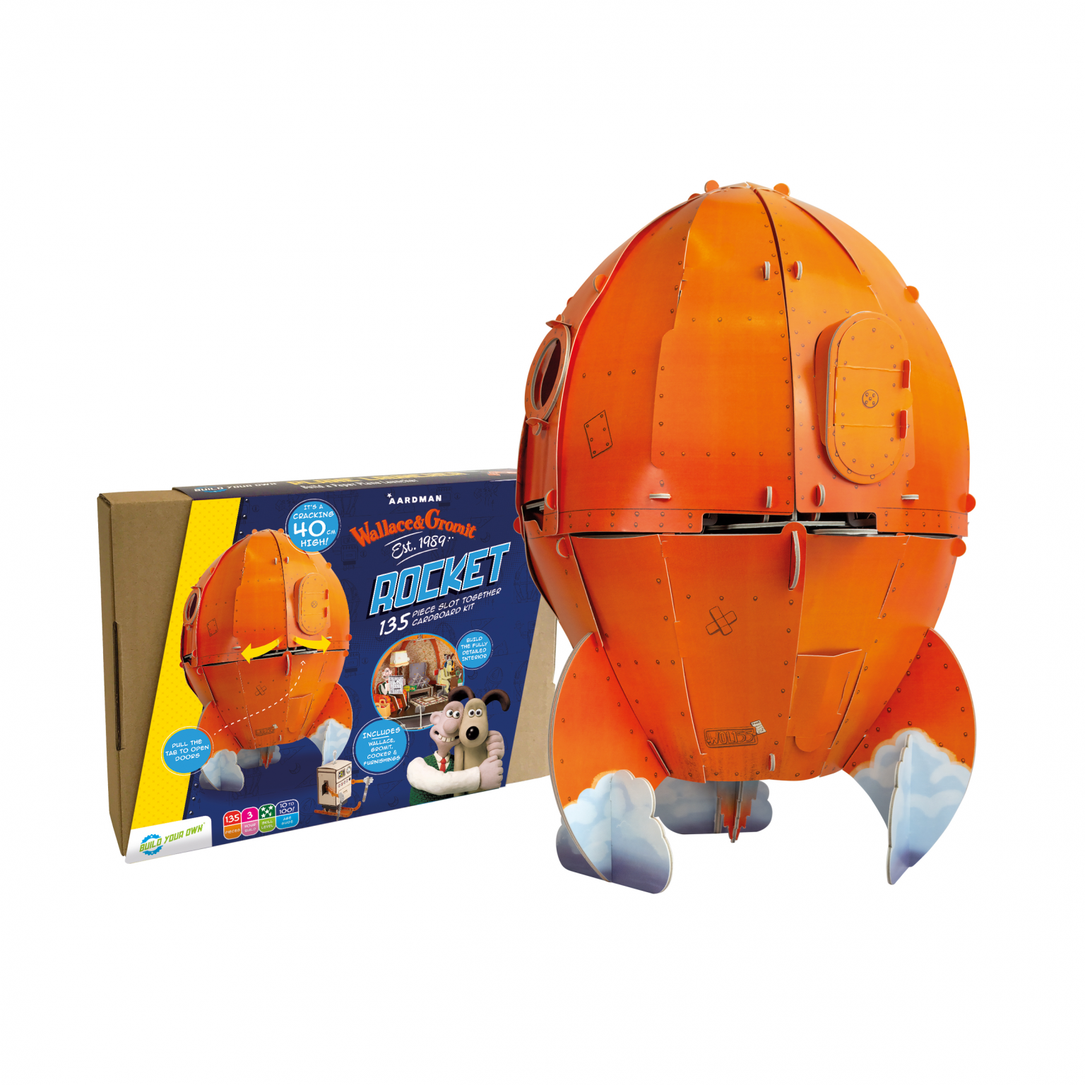 Wallace & Gromit Rocket - Build Your Own