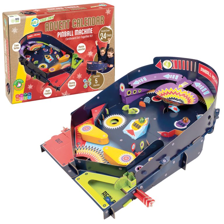 Pinball Machine Advent Calendar – Build Your Own