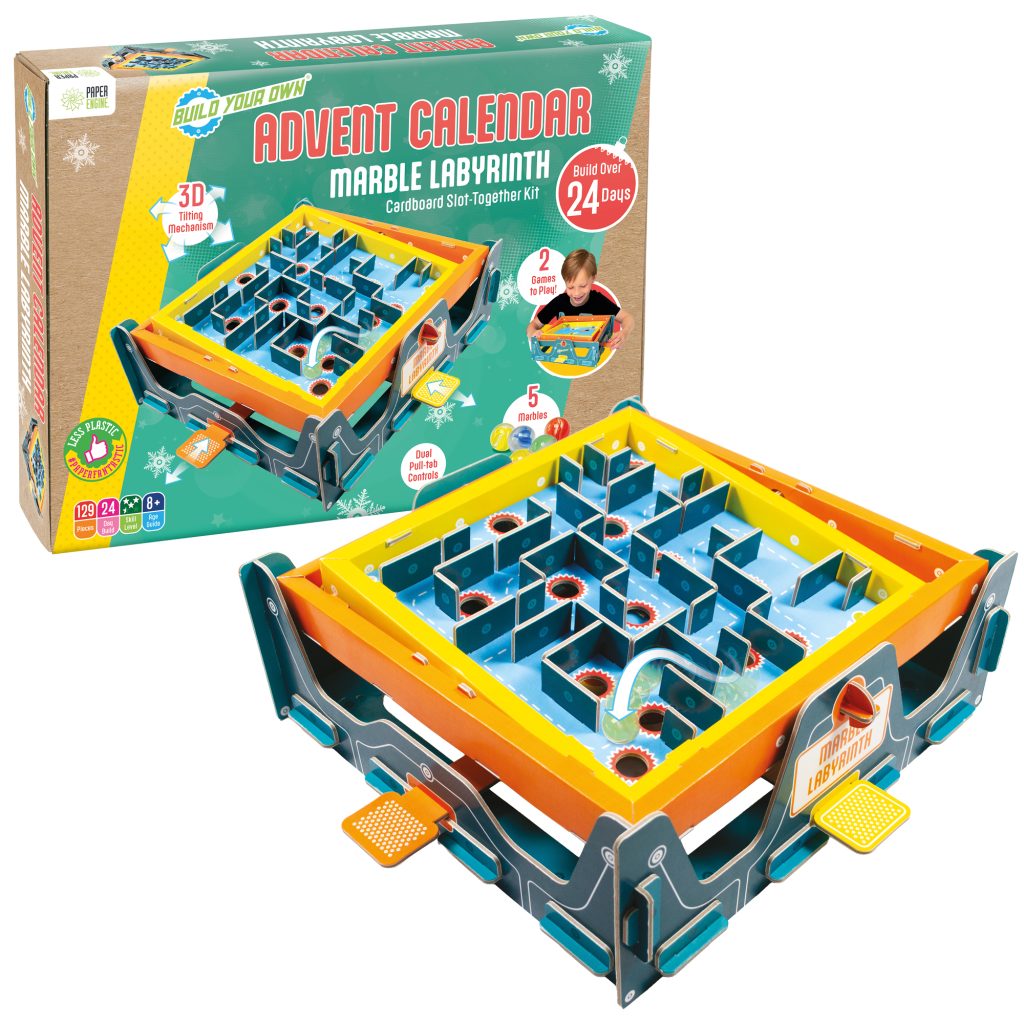 Marble Labyrinth Advent Calendar – Build Your Own